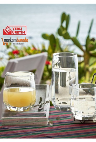 Lav Diamondd 18 Parça Meşrubat Bardak Lav Diamondd 18 Parça Meşrubat Bardak