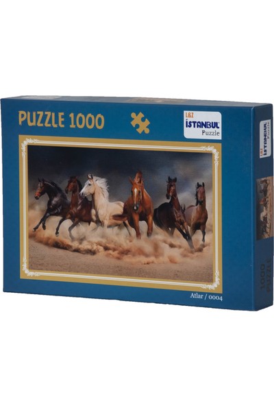 Istanbul Puzzle Atlar 1000 Parça Puzzle Yapboz Istanbul Puzzle Atlar 1000 Parça Puzzle Yapboz