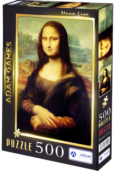 Adam Games Mona Lisa 500 Parça Puzzle Yapboz Adam Games Mona Lisa 500 Parça Puzzle Yapboz