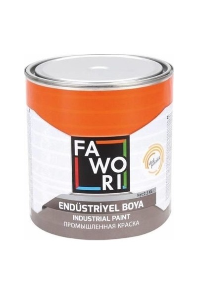 Fawori Idel Parlak Endüstriyel Boya Çit Yeşili 2.5 kg
