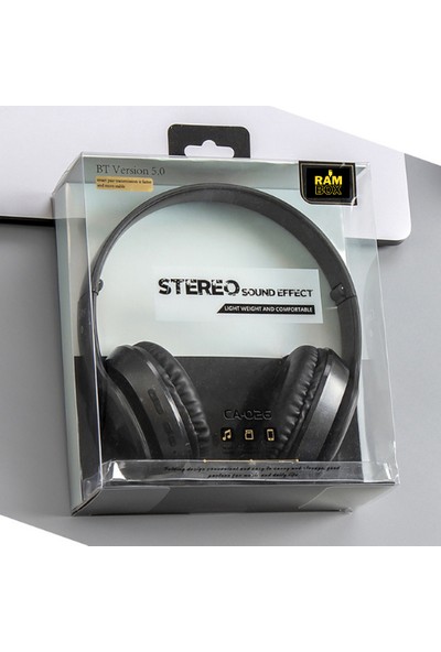 Rambox Stereo Sound Bt 5.0 Kulak Üstü Kulaklık Rambox Stereo Sound Bt 5.0 Kulak Üstü Kulaklık