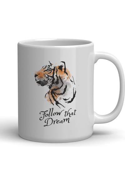 Nacarlar Kaplan Baskılı Kupa Bardak