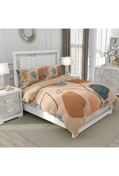Efsa Pamuk Saten Çift Kişilik Nevresim Takımı
