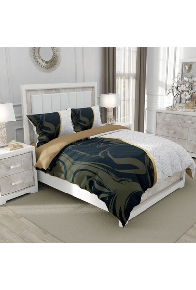 Lina Pamuk Saten Çift Kişilik Nevresim Takımı