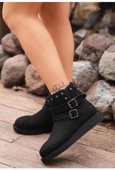 Erbilden Yecc Siyah Süet Bot