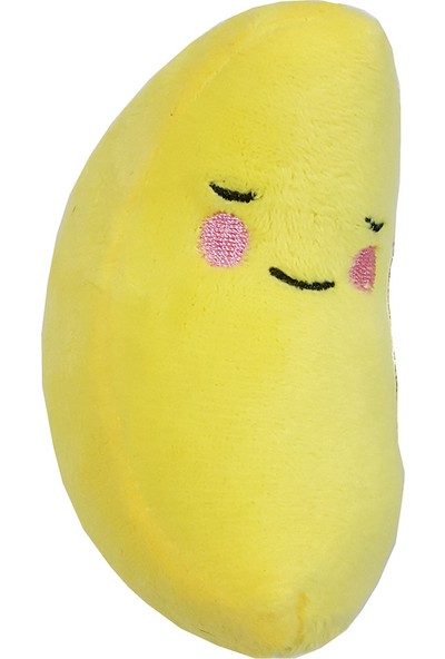 Mixpet Yarım Ay Şekilli Diş Kaşıyıcı Köpek Peluş Oyuncak 11X7 cm