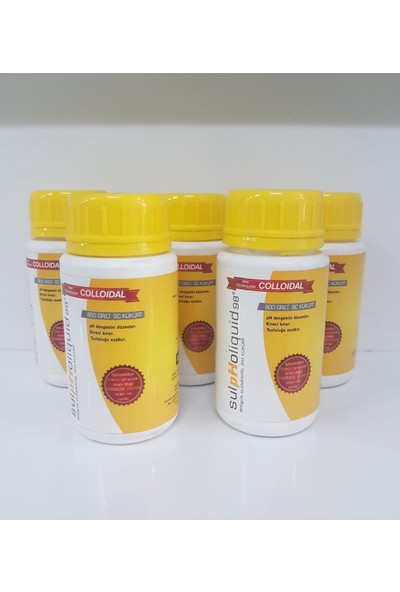 Özdemir Pharma Colloidal Sıvı Kükürt 100 cc 5 Adet Özdemir Pharma Colloidal Sıvı Kükürt 100 cc 5 Adet