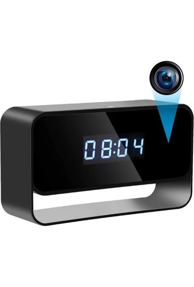 Wificam Masa Saatli Gece Görüşlü 1080P Uzaktan Izlenebilir Wifi Kamera