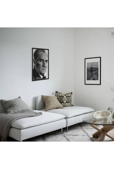 Retavo Atatürk Portre Metal Tablo