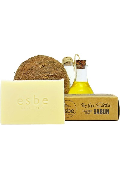 Esbe Doğal Sabun El Yapımı Keçi Sütlü Sabun 110 gr Esbe Doğal Sabun El Yapımı Keçi Sütlü Sabun 110 gr