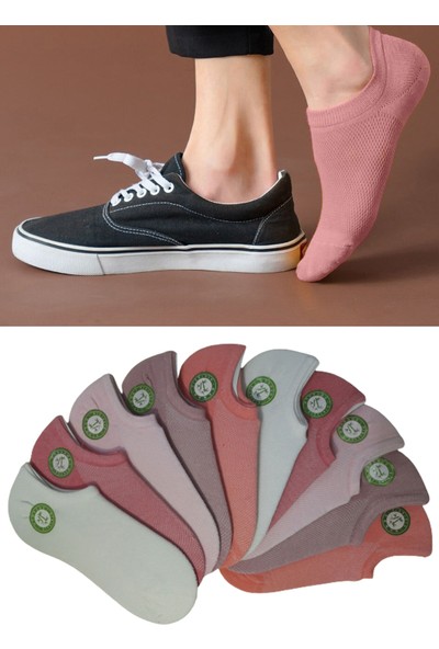 Trendcorap Bambu Bayan 10'lu Görünmez Spor Ayakkabı Çorabı PT-148654 Trendcorap Bambu Bayan 10'lu Görünmez Spor Ayakkabı Çorabı PT-148654