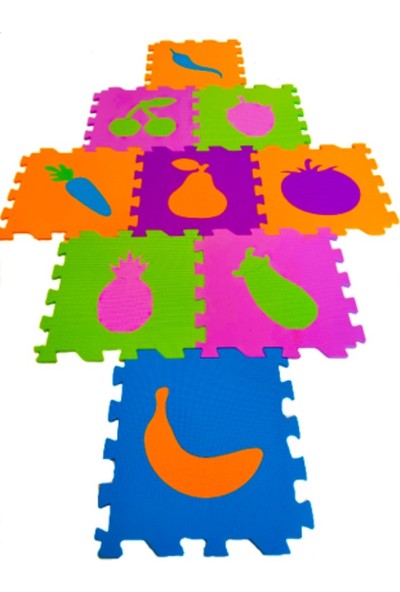 Avda Sünger 9 Parça Büyük Meyveli Sebzeli Oyun Karosu Yer Matı Eva Puzzle Yapboz Oyun Matı Oyun Minderi Avda Sünger 9 Parça Büyük Meyveli Sebzeli Oyun Karosu Yer Matı Eva Puzzle Yapboz Oyun Matı Oyun Minderi