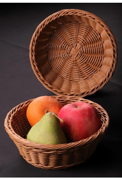 Bambum Plastik Ekmek Sepeti 3ER-2019-72-( 21 x 21 x 7 cm.) Bambum Plastik Ekmek Sepeti 3ER-2019-72-( 21 x 21 x 7 cm.)