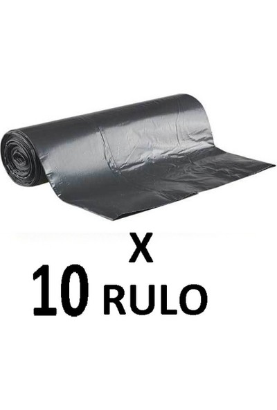 Zengin Çarşım Endüstriyel Büyük Boy ( 65X80 cm ) Siyah Çöp Poşeti 10 Rulo 10*10=100 Adet Zengin Çarşım Endüstriyel Büyük Boy ( 65X80 cm ) Siyah Çöp Poşeti 10 Rulo 10*10=100 Adet