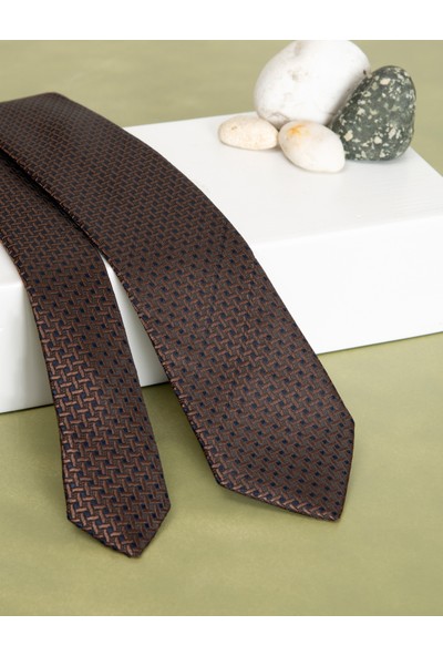 Pierre Cardin Kahverengi Kravat 50252873-400