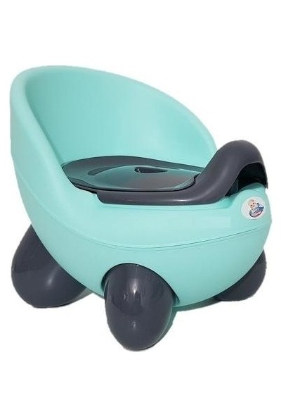 Plastart Lazımlık Soft Yeşil-Siyah