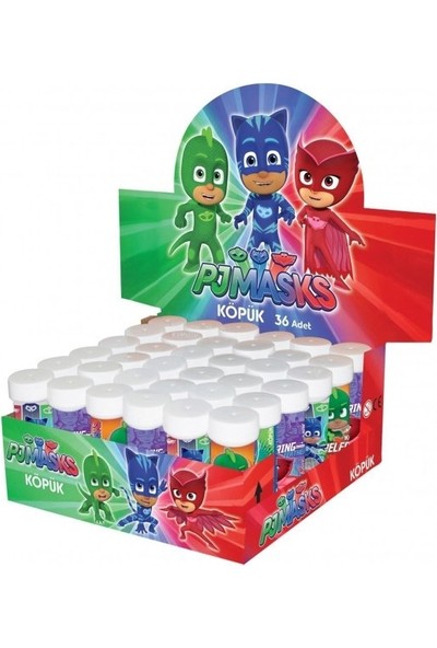 Balonevi, Pj Masks Köpük Balon 36'lı Kutu Balonevi, Pj Masks Köpük Balon 36'lı Kutu