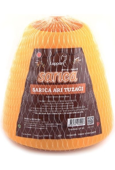Kappan K-V Sarıca Arı Tuzağı Kappan K-V Sarıca Arı Tuzağı