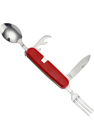 Savex 3268 Fonksiyonlu Kamp Çakısı&çatal&kaşık Küçük Kırmızı Savex 3268 Fonksiyonlu Kamp Çakısı&çatal&kaşık Küçük Kırmızı