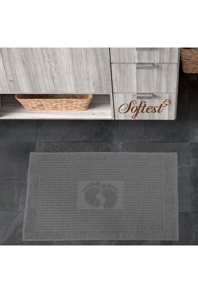 Softest Rengarenk 50X70 cm Ayak Havlusu, Banyo Paspası
