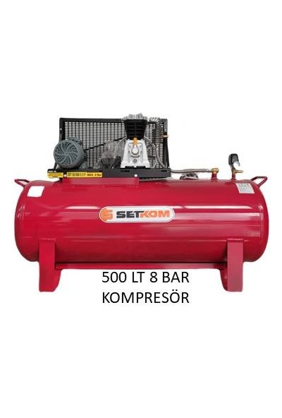 Setkom Kompresör 500 Lt 5.5kw 8 Bar