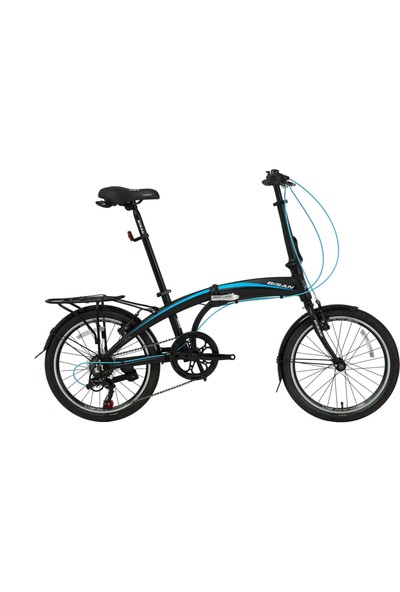 Bisan 20J Bisan FX3500 Katlanır Bisiklet - Siyah Mavi Bisan 20J Bisan FX3500 Katlanır Bisiklet - Siyah Mavi