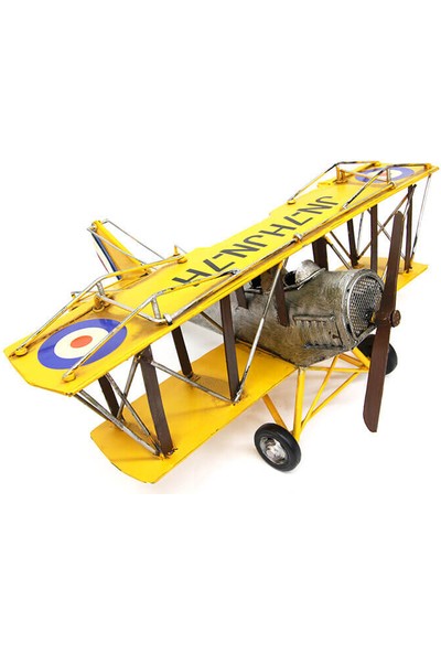 Valensia El Yapımı Çift Kanatlı Uçak Maketi