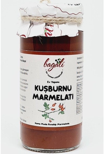 Bagali Kuşburnu Marmelatı 300 gr Bagali Kuşburnu Marmelatı 300 gr