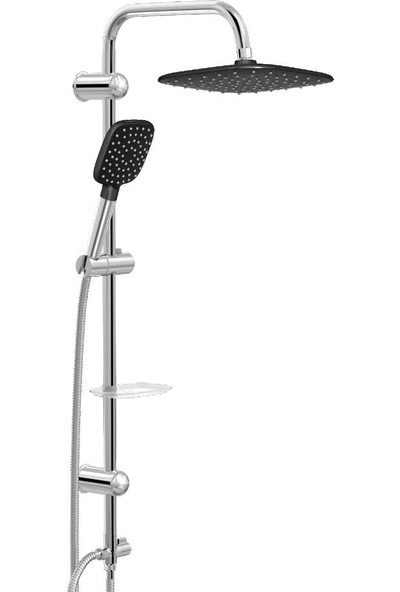 Monavit Black Robot Duş Takımı Seti, Yağmurlama, Tepe Duş MVT3015 Monavit Black Robot Duş Takımı Seti, Yağmurlama, Tepe Duş MVT3015
