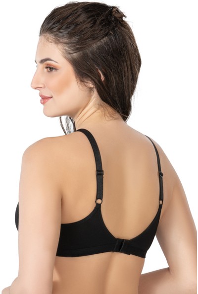 Siyah Emay 1420 Modal Cotton Sütyen