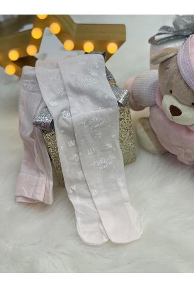Katamino Kız Bebek Cute Princess Ince Külotlu Çorap K60125 Pembe Katamino Kız Bebek Cute Princess Ince Külotlu Çorap K60125 Pembe