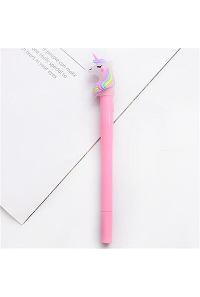 Unicorn Işıklı Jel Kalem