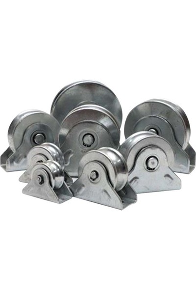 Gazi 60 Lık Kepli Metal Makara Ray Tekeri 60 mm Kapı Makarası Gazi Gazi 60 Lık Kepli Metal Makara Ray Tekeri 60 mm Kapı Makarası Gazi