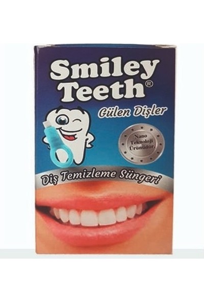 Smiley Teeth Diş Temizleme -Beyazlatma Süngeri Smiley Teeth Diş Temizleme -Beyazlatma Süngeri