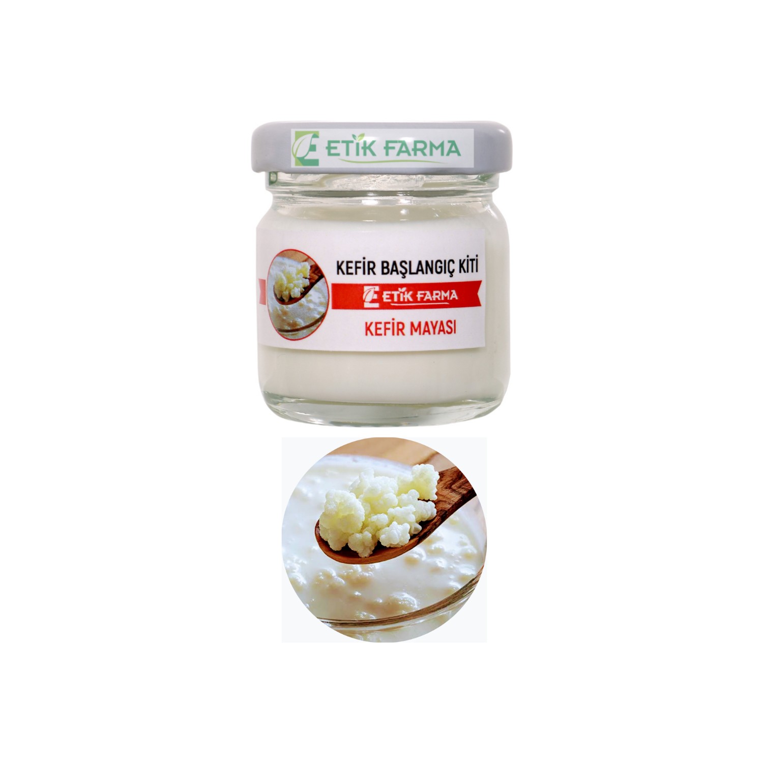 Etik-Farma Özel Üretim ORGANİK Kafkas Süt Kefir Mayası Mini Fiyatı