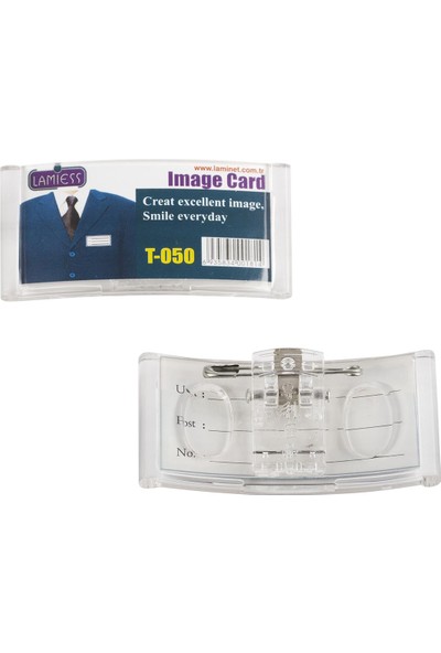Lamiess T-050 Iğneli Yaka Isimliği 25'li