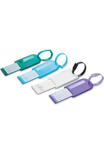 Lamiess Lt 004 Bavul Kart Askı Aparatı Şeffaf Mavi