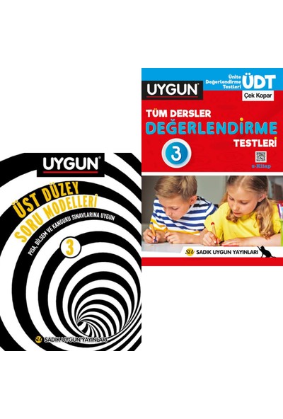 Sadık Uygun Yayınları Üst Düzey 3. Sınıf Soru Modelleri + Tüm Dersler 3. Sınıf Değerlendirme Testi Sadık Uygun Yayınları Üst Düzey 3. Sınıf Soru Modelleri + Tüm Dersler 3. Sınıf Değerlendirme Testi