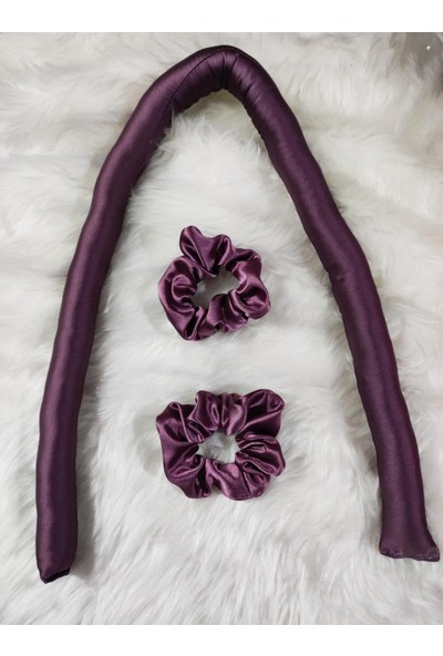 Elvin Aksesuar Saten Isısız Saç Şekillendirici Saç Sosisi Toka Seti Elvin Aksesuar Saten Isısız Saç Şekillendirici Saç Sosisi Toka Seti