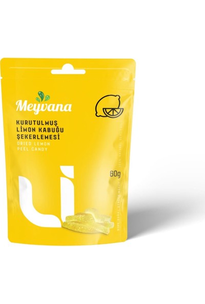 Meyvana Kurutulmuş Limon Şekerlemesi Meyvana Kurutulmuş Limon Şekerlemesi