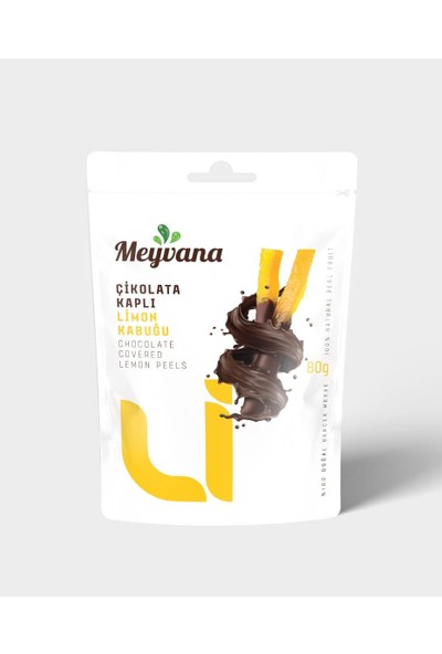 Meyvana Bitter Çikolata Kaplı Limon Çubukları