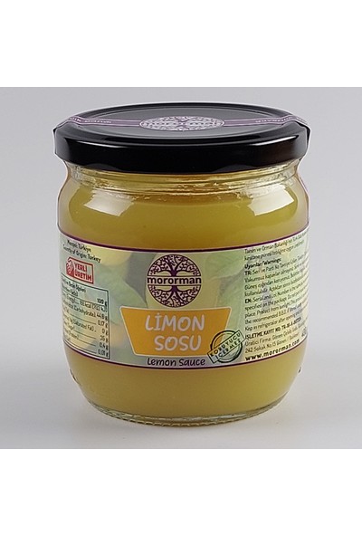Mororman Limon Sosu 400 gram