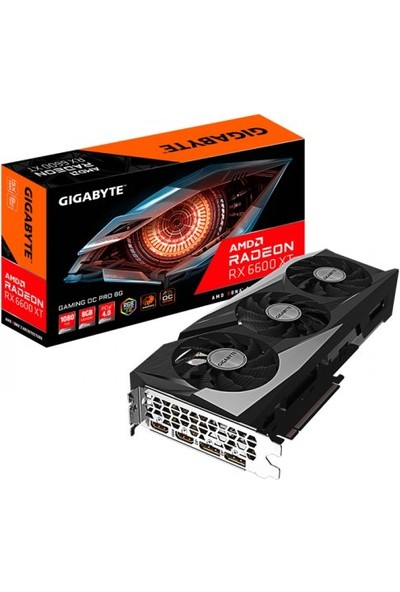 Gigabyte Radeon RX6600XT 8GB GDDR6 128Bit Pci-Express 4.0 Ekran Kartı (GV-R66XTGAMINGOC) Gigabyte Radeon RX6600XT 8GB GDDR6 128Bit Pci-Express 4.0 Ekran Kartı (GV-R66XTGAMINGOC)