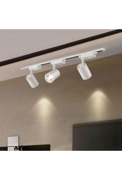 Hero Led 3 Adet Beyaz Kasa 30W Ray Spot+1 Mt. Raylı Mağaza ve Vitrin Armatürü – BEYAZ IŞIK Hero Led 3 Adet Beyaz Kasa 30W Ray Spot+1 Mt. Raylı Mağaza ve Vitrin Armatürü – BEYAZ IŞIK