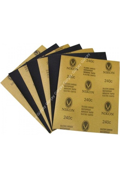 Gürçay Nikon NIK3000S Su Zımparası 3000 Kum 10 Adet