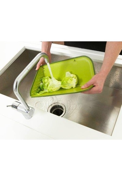 Joseph Joseph 60081 Çift Fonksiyonlu Kesme Tahtası Yeşil