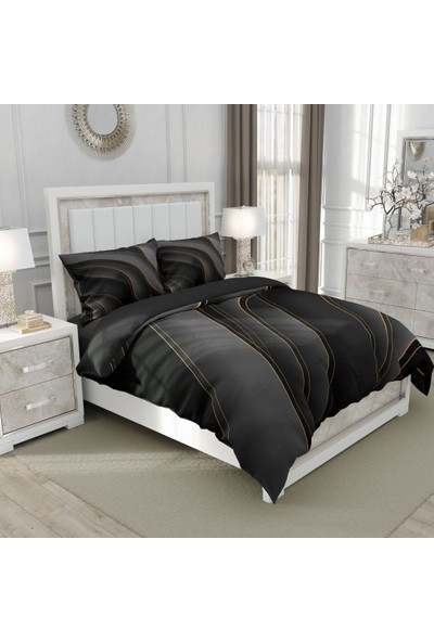 Shoppy11 Sierra Pamuk Saten Çift Kişilik Nevresim Takımı