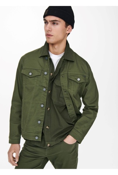 Only & Sons Erkek Kot Ceket Onscoin Trucker 22021480