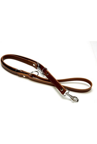 Doggie Ayarlanabilir Seri Premium Deri Köpek Gezdirme Kayışı 2,5 x 12-90 cm Kahverengi Doggie Ayarlanabilir Seri Premium Deri Köpek Gezdirme Kayışı 2,5 x 12-90 cm Kahverengi