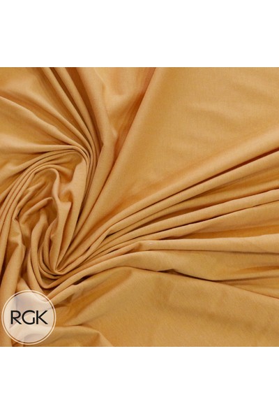 RGK Kumaş T Shirt Pijamalık Penye Kumaş Sarı Hardal